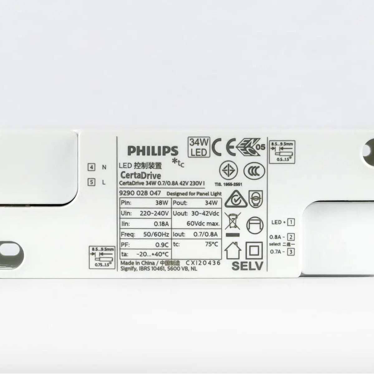 Philips LED Driver • CertaDrive 28W/32W/36W | LEDWINKEL-Online